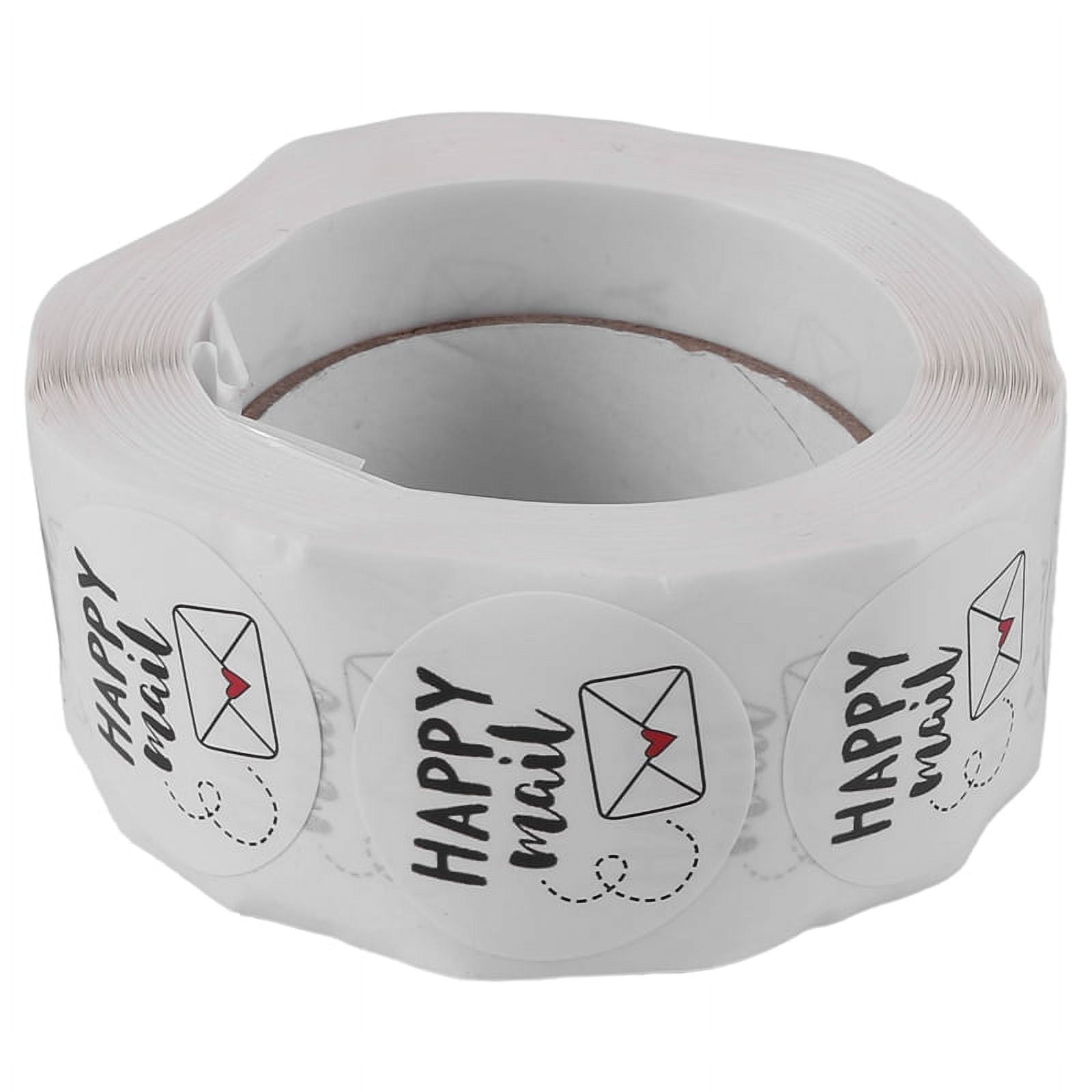 Happy Mail Thank You Roll Stickers for Packaging Sealing Greeting Cards ...