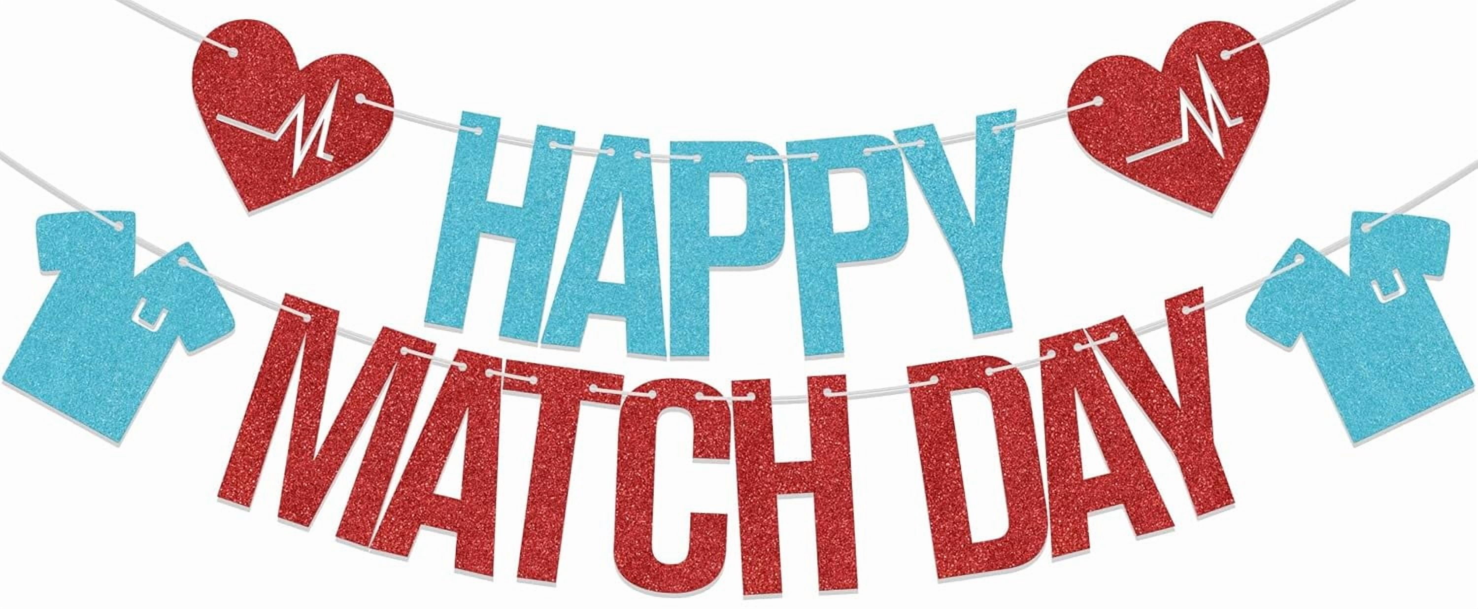 Happy Match Day Banner Residency Match Day Decorations Congrats on ...