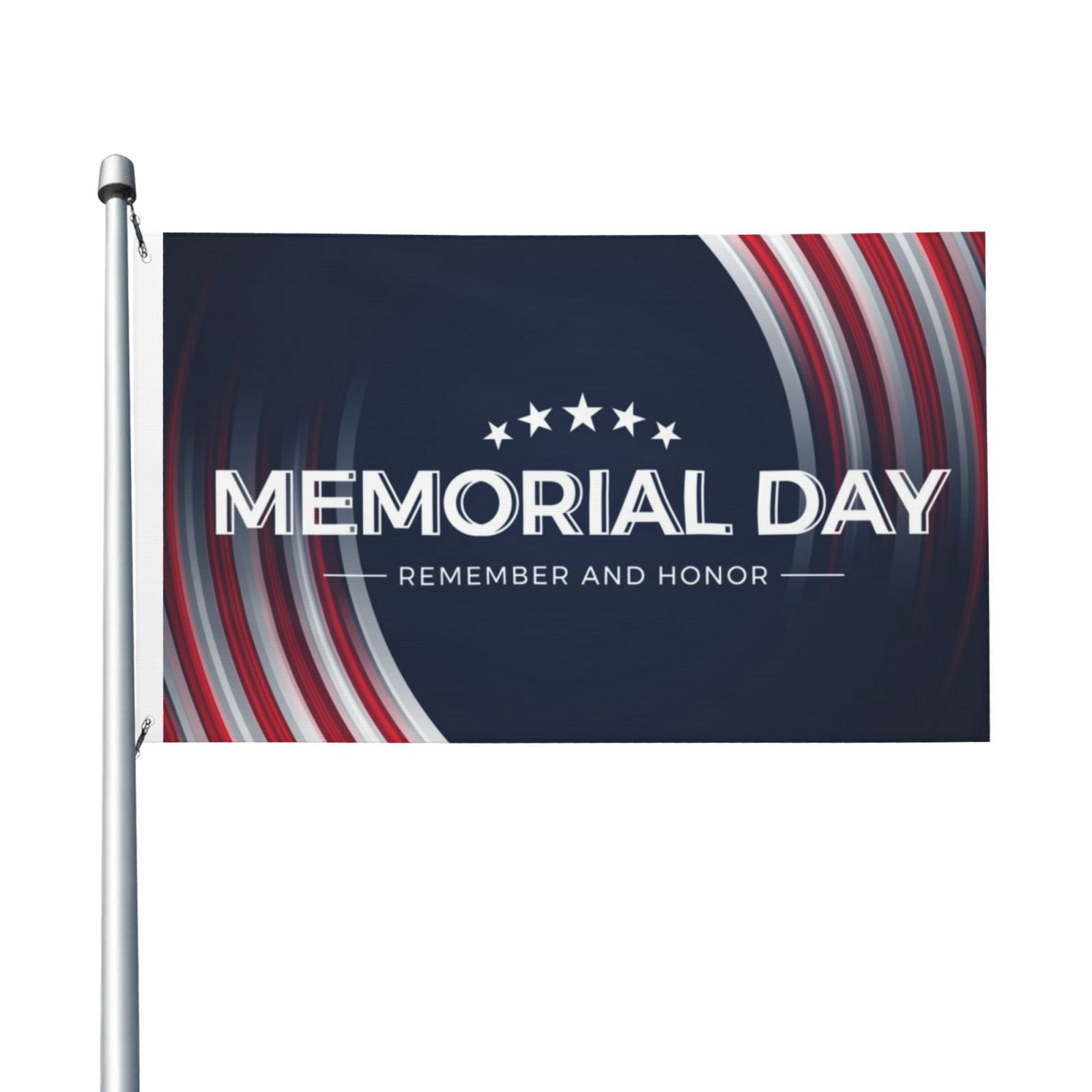 Happy Memorial Day Remember&Honor Garden Flags 3 x 5 Foot Polyester ...