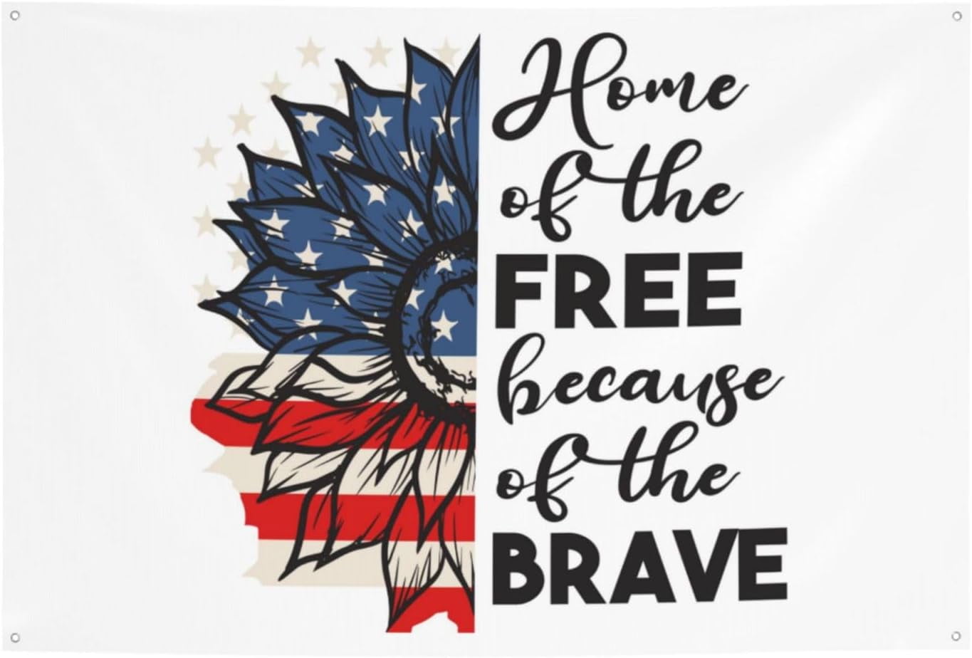 Happy Memorial Day Remember&Honor Banner Porch Sign 47 x 71 Inches ...