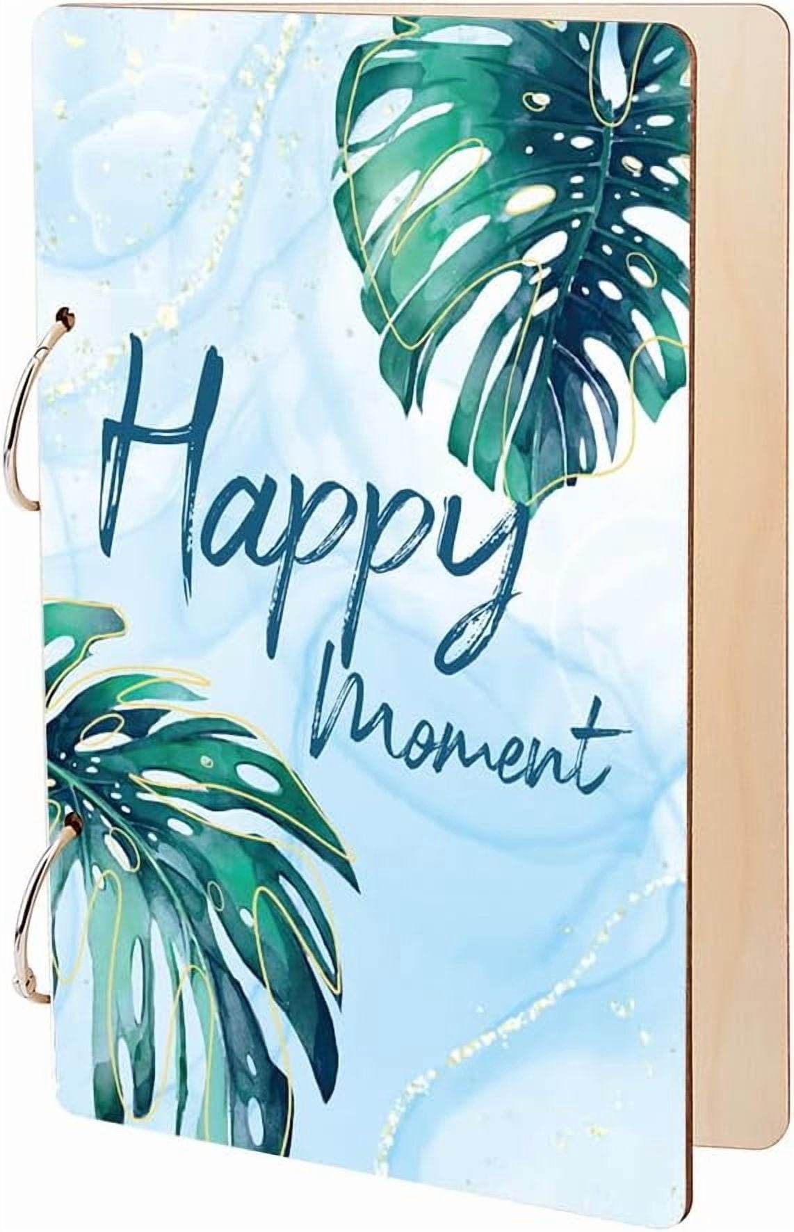 Happy Moment Greeting Card Organizer Turtleback Leaf Wedding Journal ...