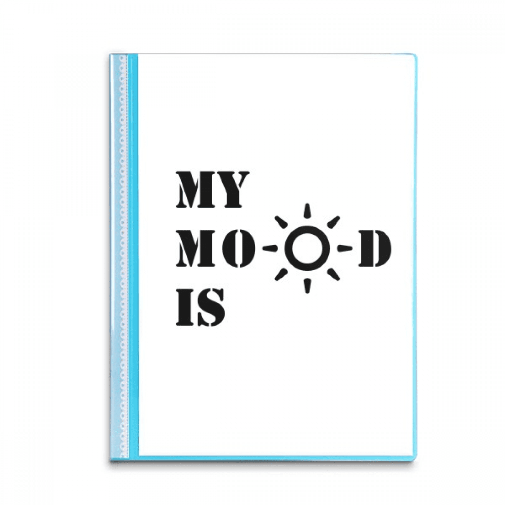 Happy Mood Good Weather Art Deco Fashion Book Sheet Protectors ...