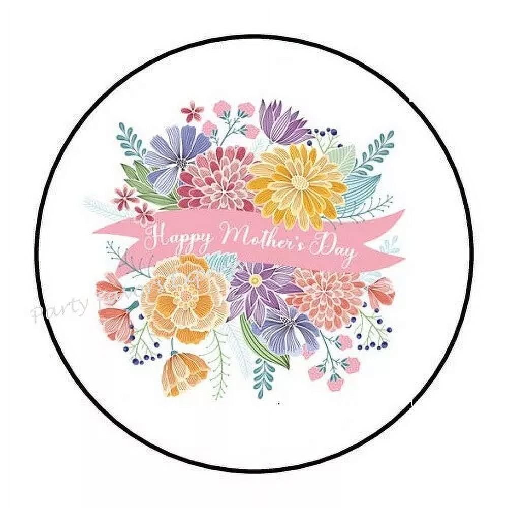 Happy Mother'S Day Sticker Party Favors Sticker Envelope Seals Labels ...