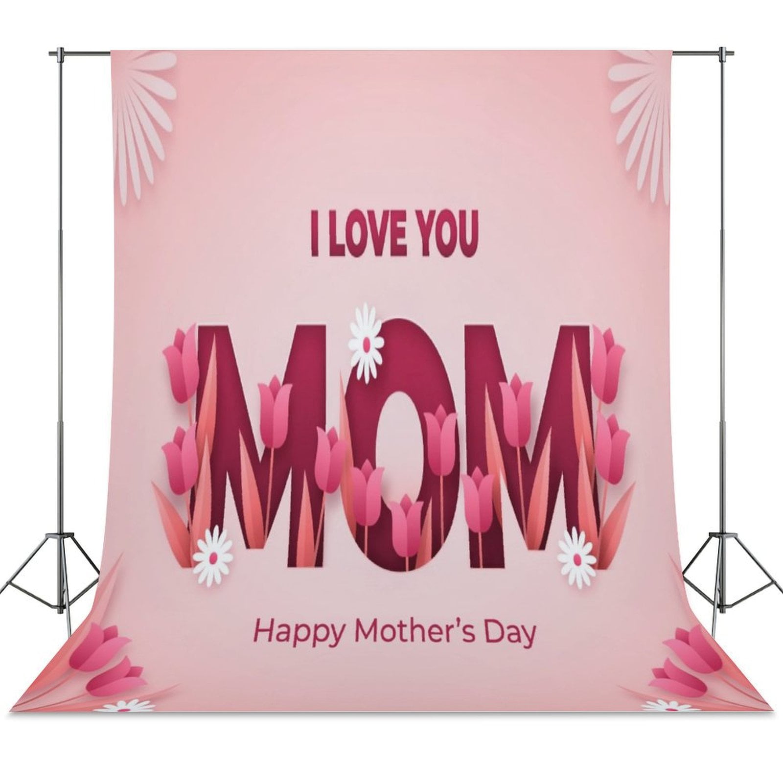 Happy Mother's Day Backdrop Background for Photography Photo Booth ...