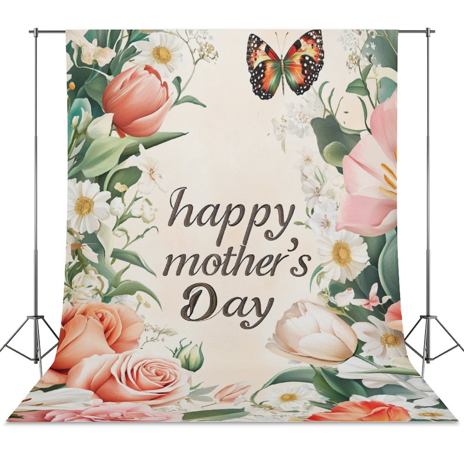 Happy Mother's Day Backdrop Background for Photography Photo Booth ...