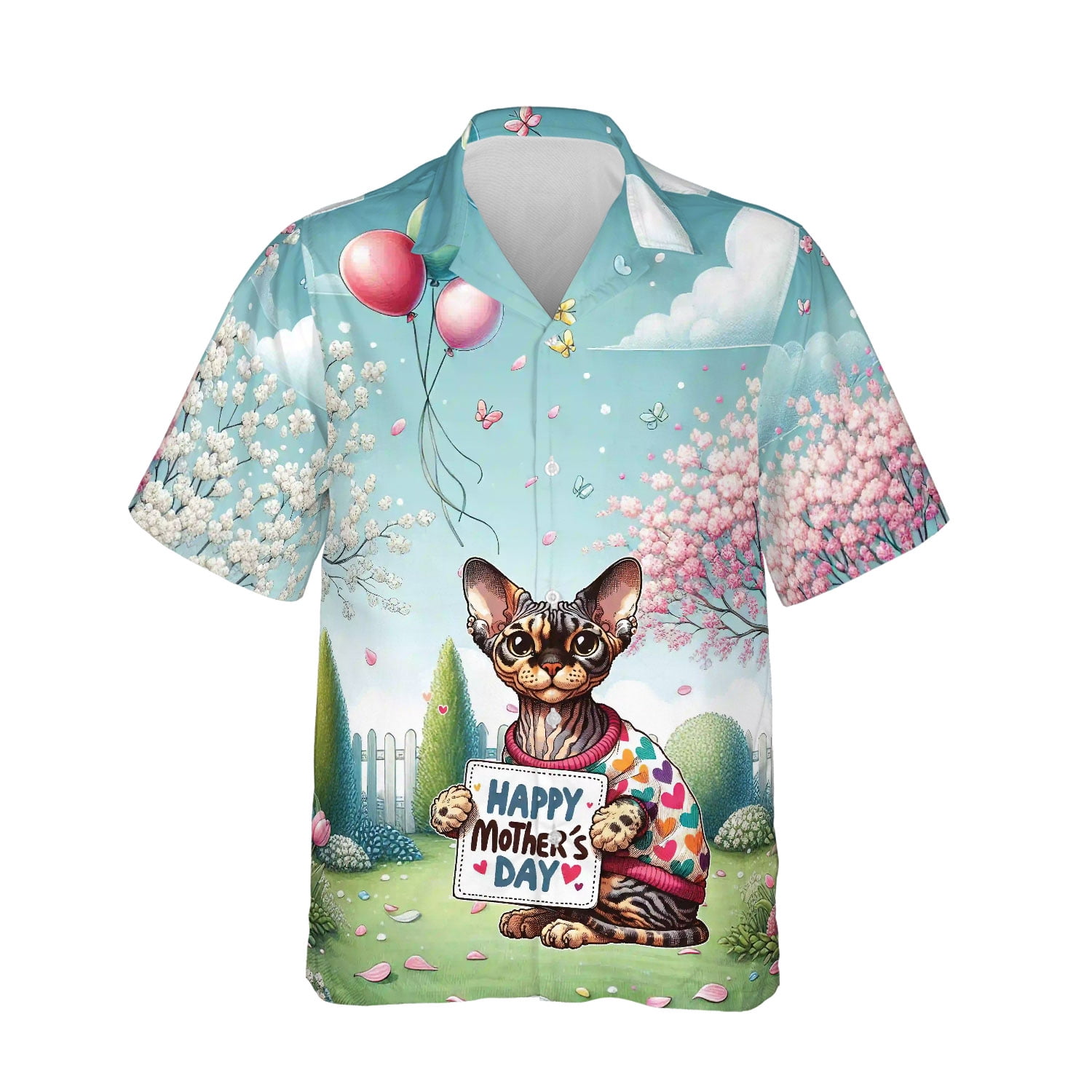 Happy Mother's Day Best Devon Rex Mom Ever Hawaiian Shirt Breathable ...