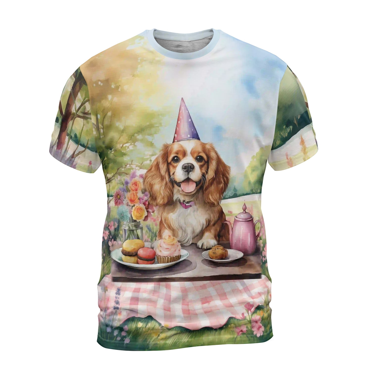 Happy Mother's Day Cavalier King Charles Spaniel with Sweets and ...