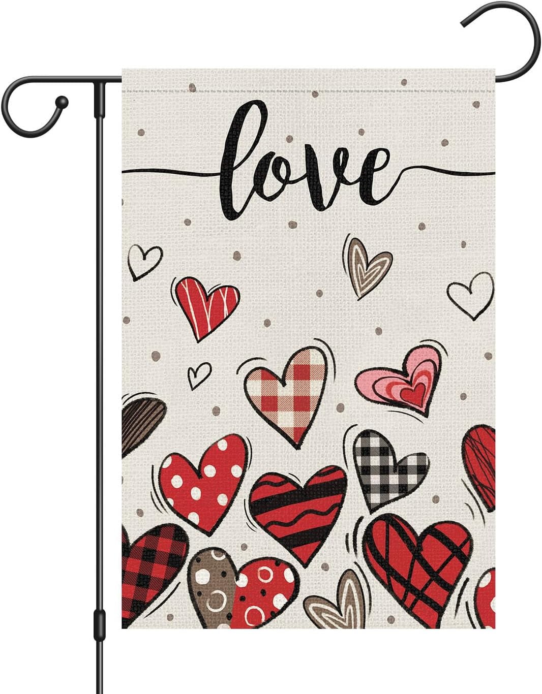 Happy Mother's Day Gard Flag 12x18 Double Sided for Mom Burlap Small ...