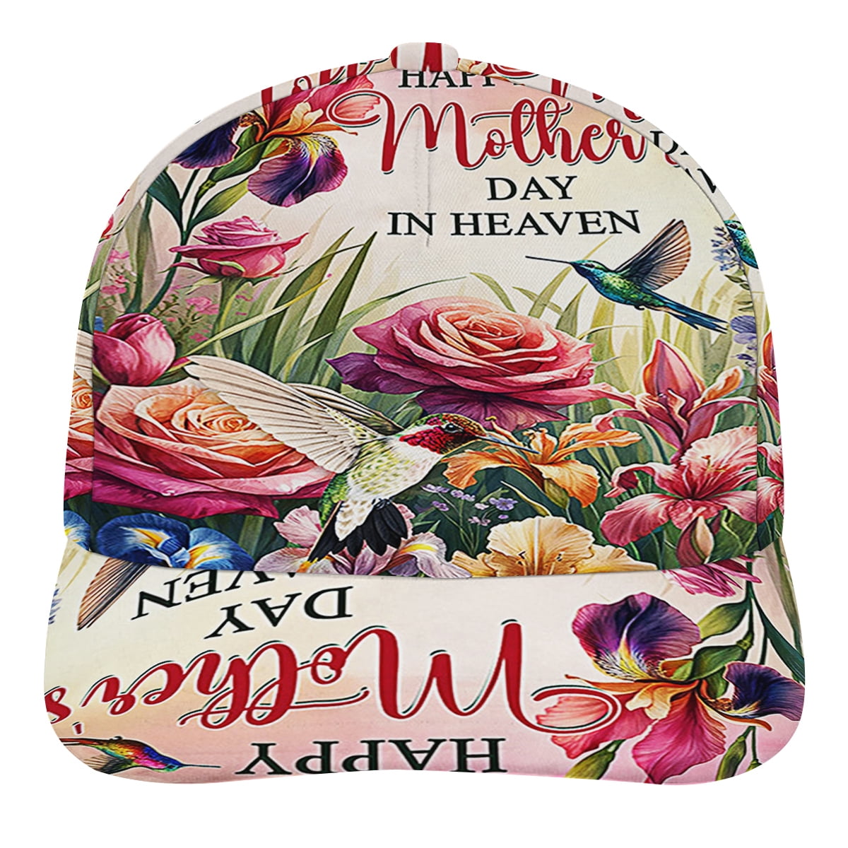 Happy Mother's Day In Heaven Hummingbirds baseball cap hat - Walmart.com