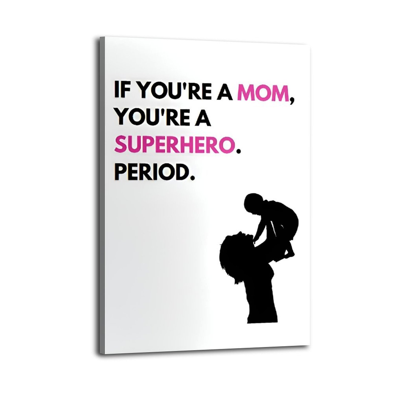 Happy Mother's Day Poster, Mother Quotes Poster Great Wall Art for Home ...