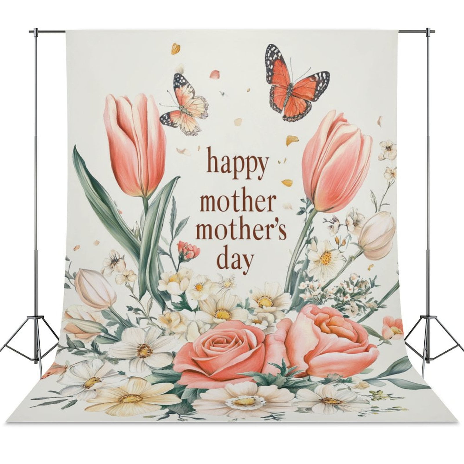 Happy Mother's Day Spring Backdrop Backdrops for Photography Photo ...