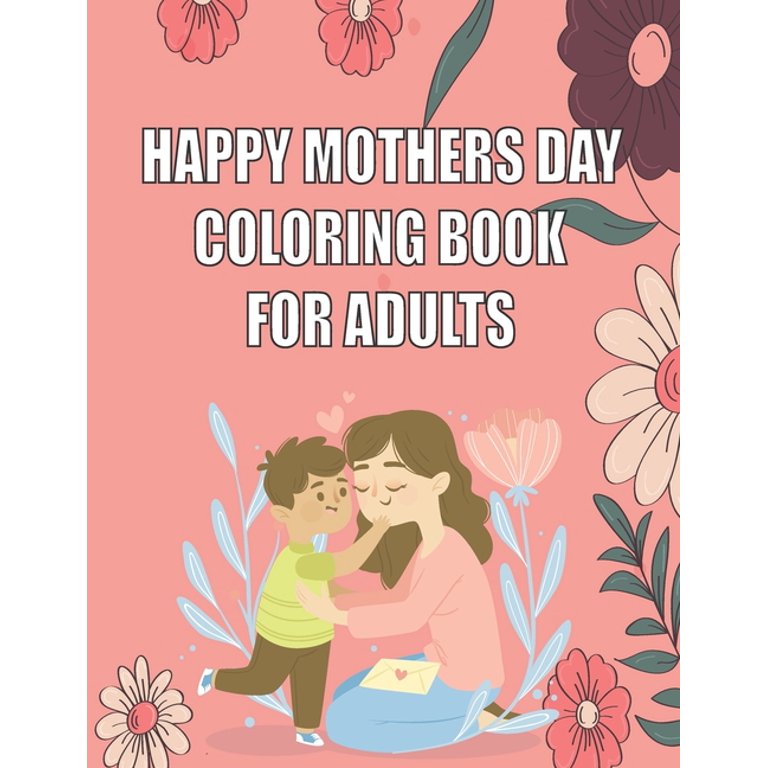 adult mothers day coloring pages