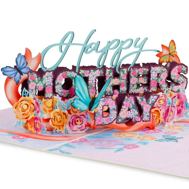 Happy Mothers Day Pop Up Card - Walmart.com