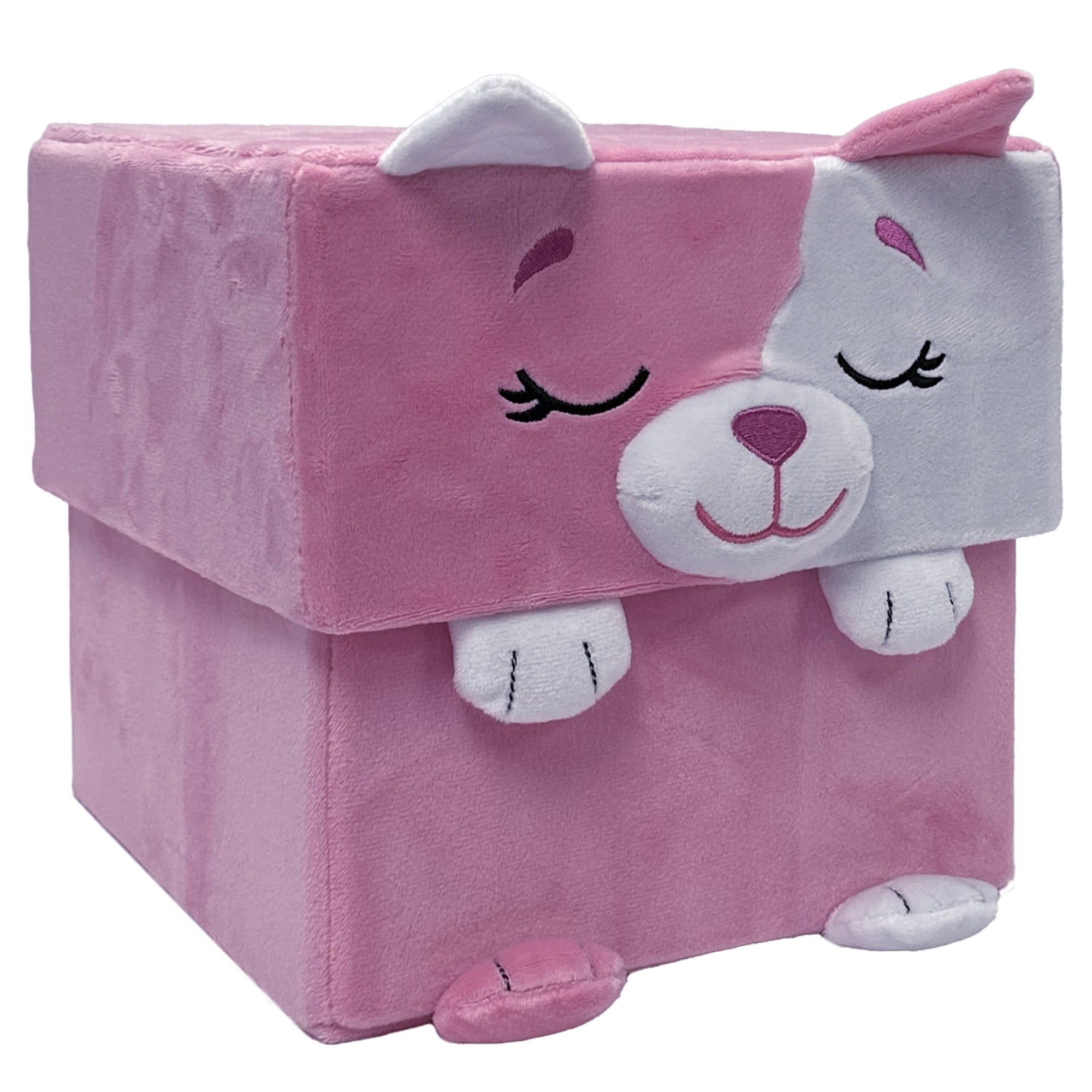 Happy Nappers: Adorable Storables - Cat - Pink & White - 8” Character ...
