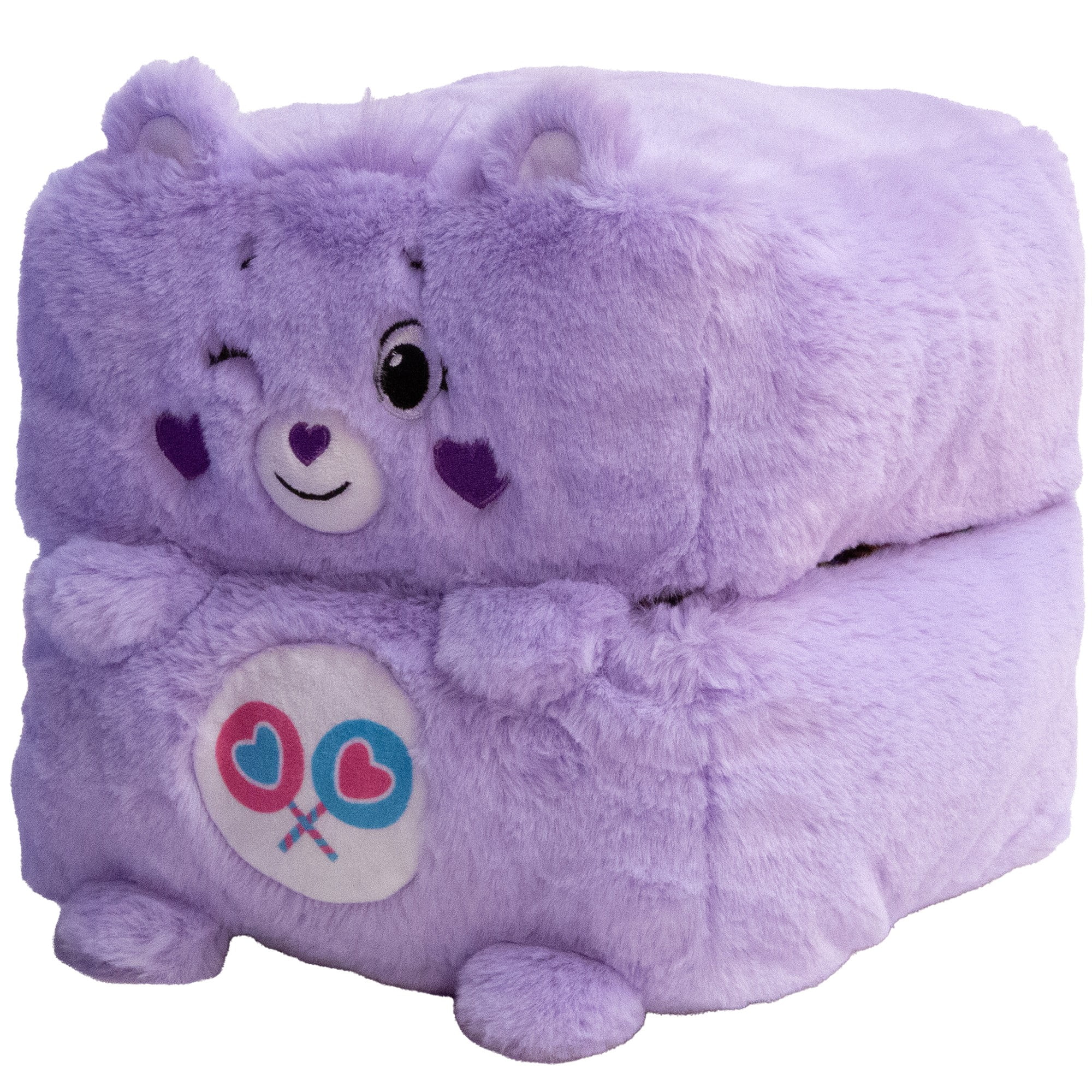 Happy Nappers: Care Bears 10" Pop N' Play Cube - Share Bear ...