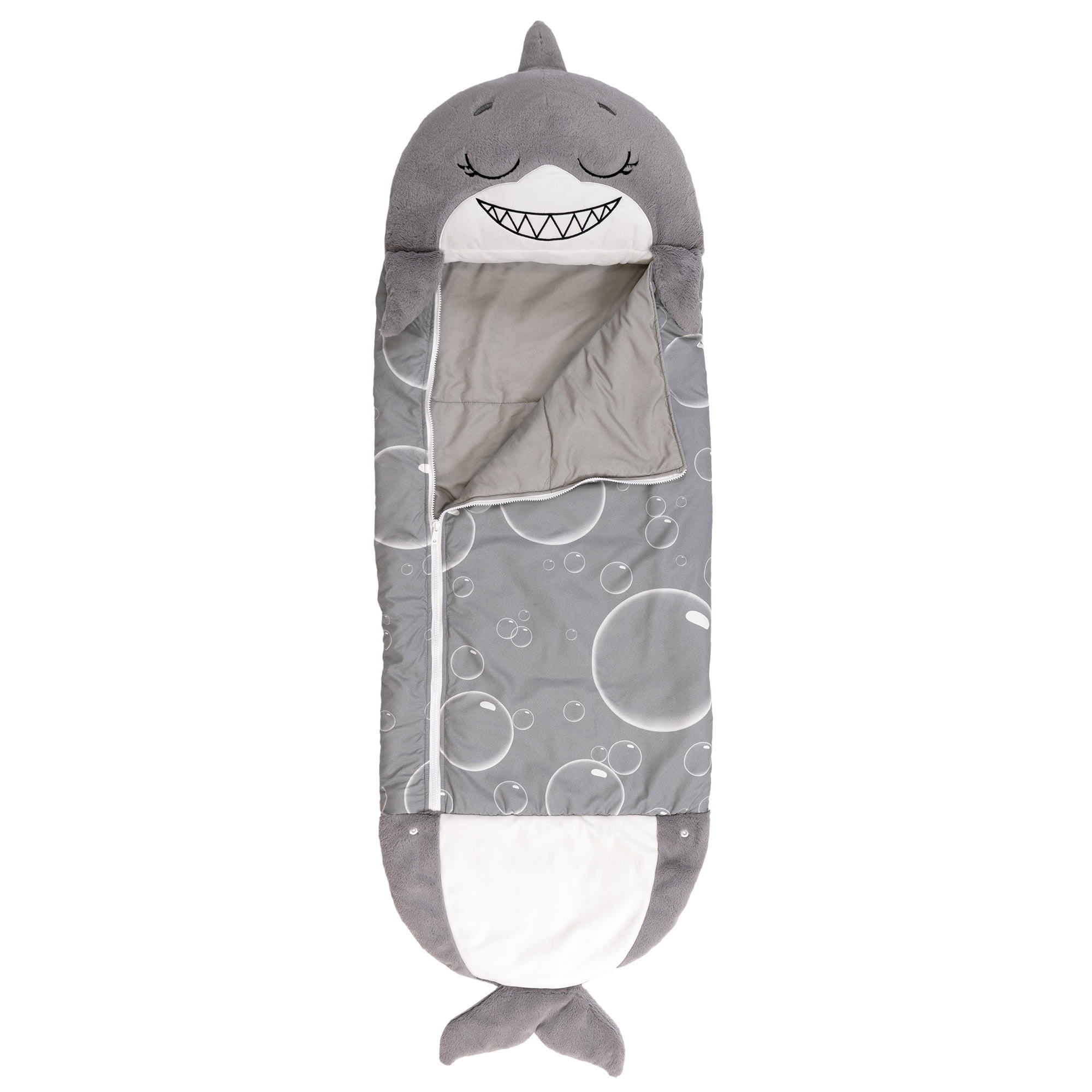 Happy Nappers: Pillow & Sleepy Sack: Medium - Grey Shark - 54 x 20", 2 ...