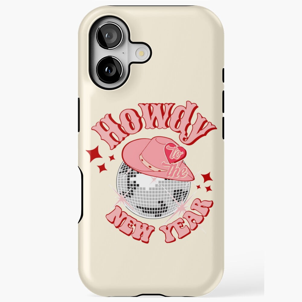 Happy New Year 2023 Retro Disco Ball Party Phone Case with iPhone 17 to ...