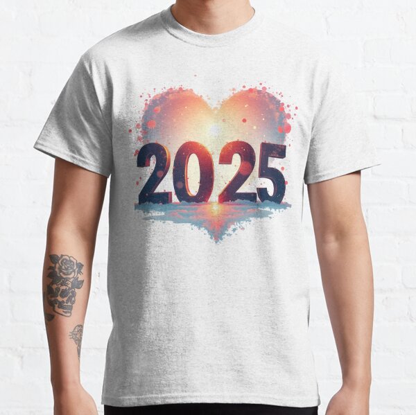 Happy New Year 2025 #37 Classic T-Shirt - Walmart.com