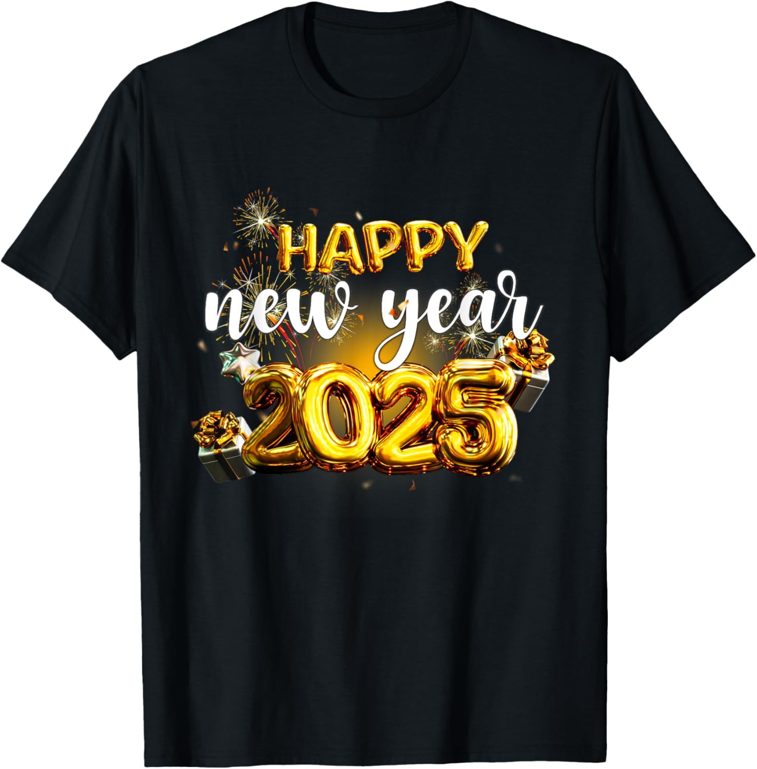 Happy New Year 2025 Family Reunion Party New Year Eve T-Shirt - Walmart.com