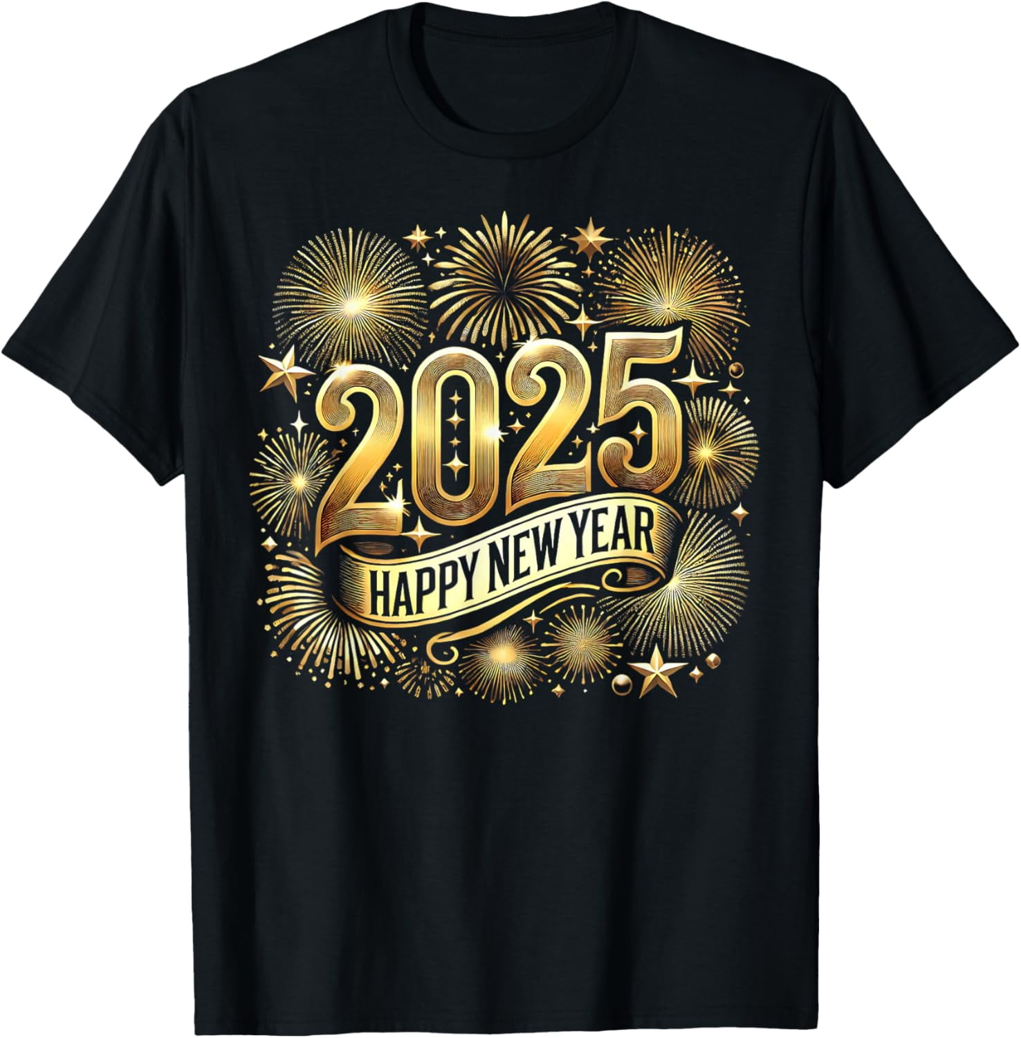Happy New Year 2025 New Years Eve Family Party Countdown T-Shirt ...