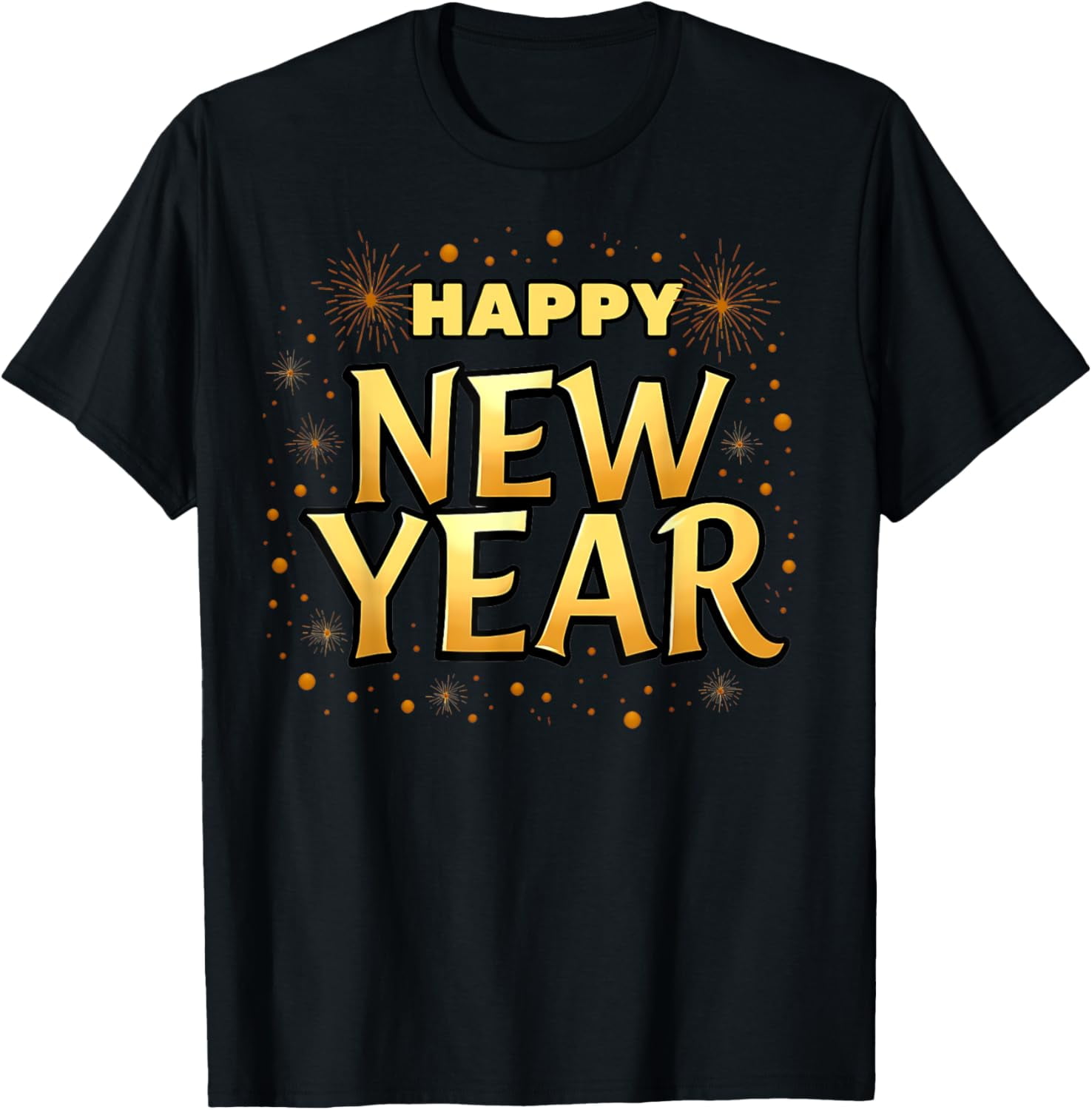 Happy New Year 2025 New Years Eve Party Countdown Fireworks T-Shirt - Walmart.com
