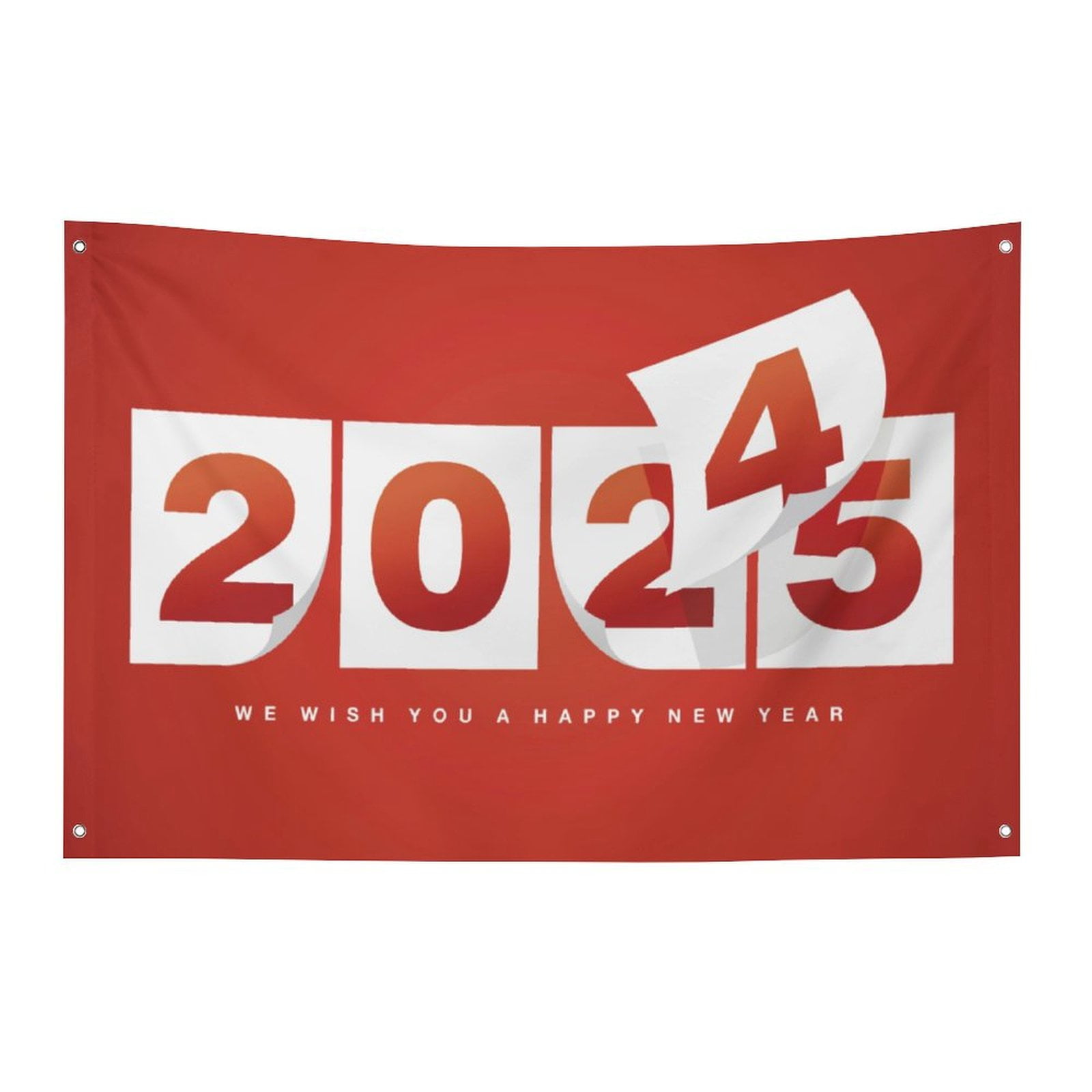 Happy New Year 2025 Tapestry Banner Backdrop Flag Background Decoration ...