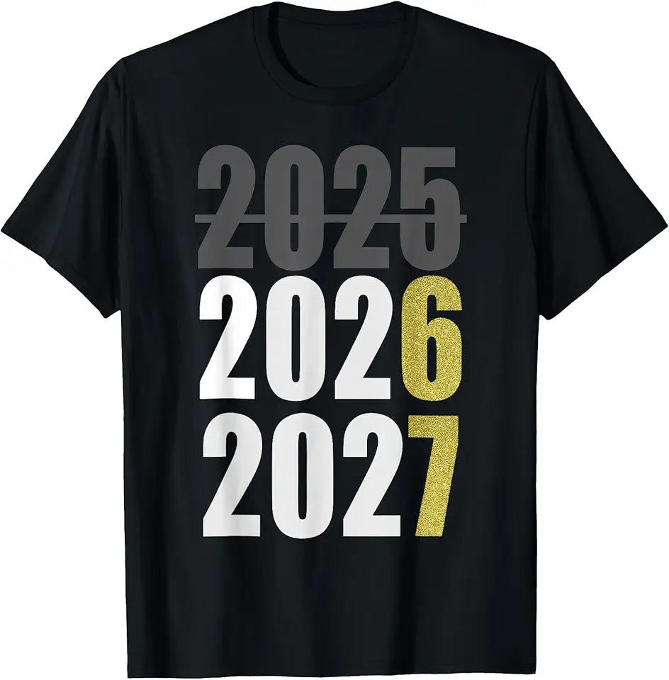 Happy New Year 2026 2027 67 Meme Six Seven Kids Men Women T-Shirt ...