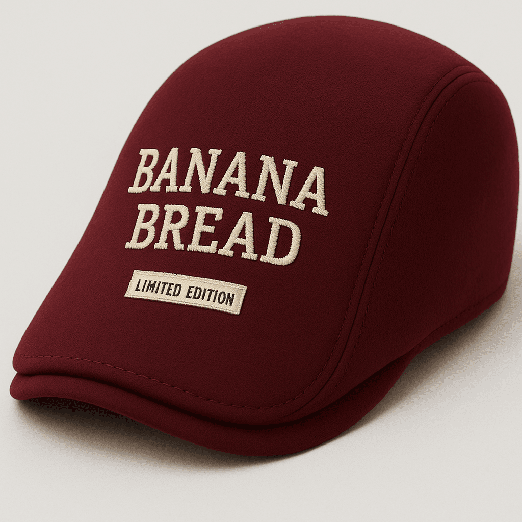 Happy New Year 2026 Limited Edition Burgundy Baseball Cap, Gold Script ...