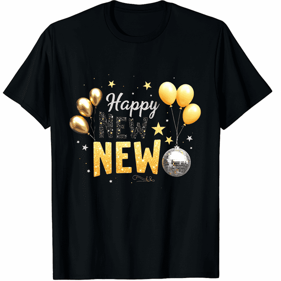 Happy New Year 2026 Novelty New Year's Eve Countdown Celebration Party ...