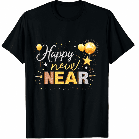 Happy New Year 2026 Novelty New Year's Eve Countdown Celebration Party ...