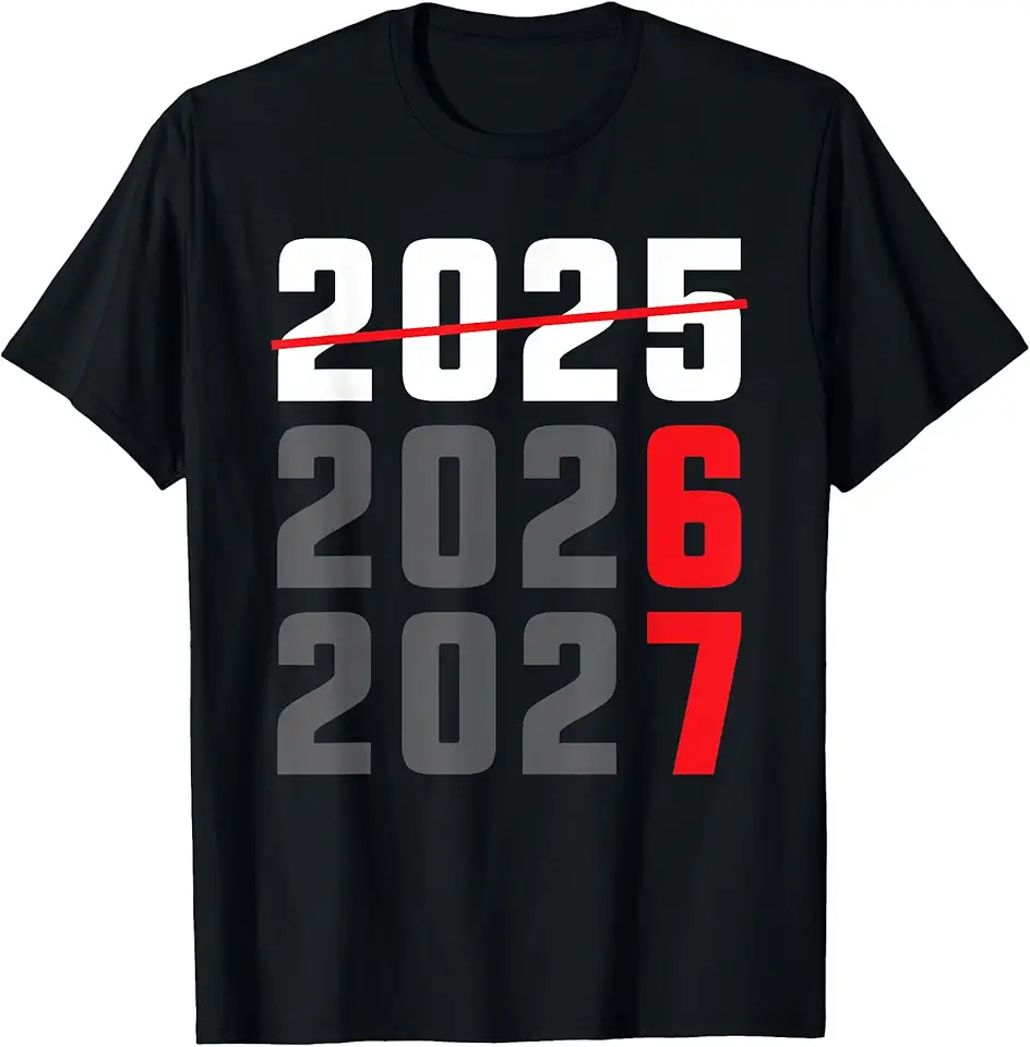 Happy New Year 2026 Shirt Six Seven 67 Meme Gen Alpha Slang T-Shirt ...