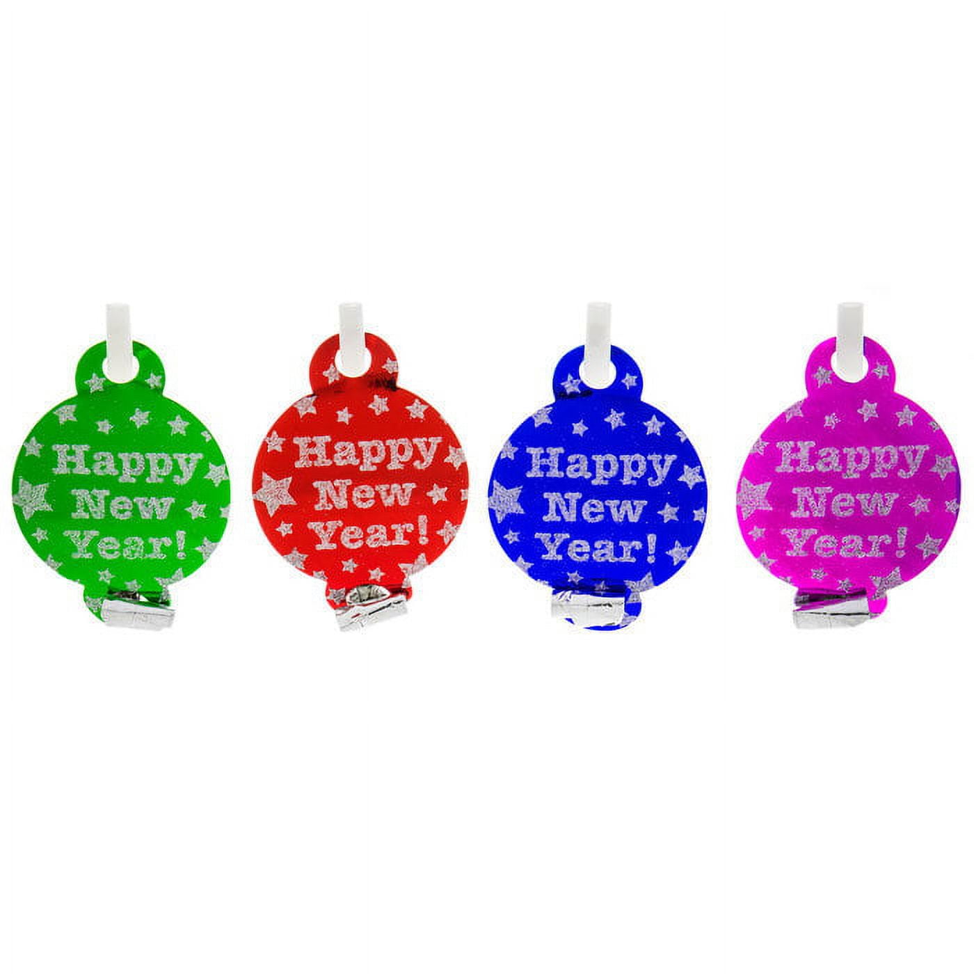 Happy New Year Blowers Party Supplies Special Events 8 Count - Walmart.com