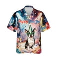 Happy New Year Boston Terrier Chills on Year-End Party Hawaiian Shirt ...