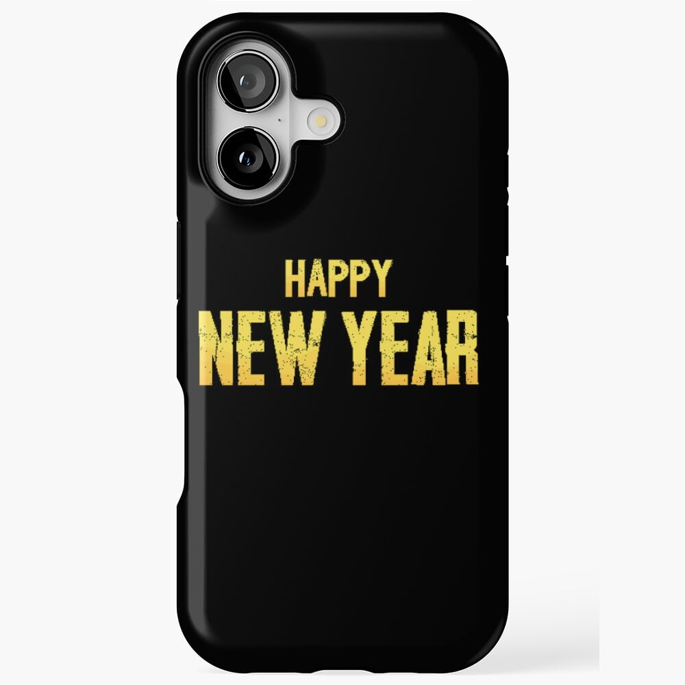 Happy New Year Celebration Season Phone Case 17 16 15 14 13 12 11 Pro ...