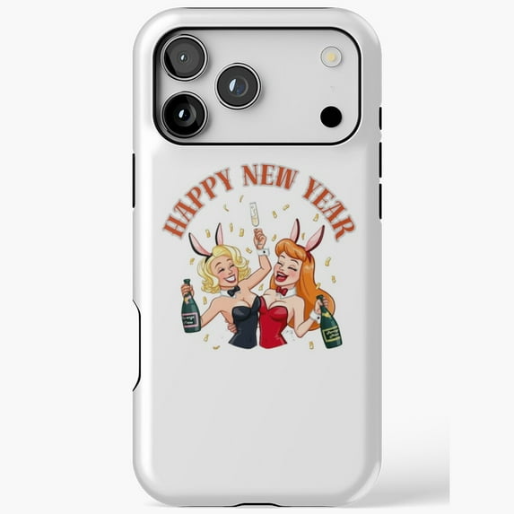 Happy New Year Christmas 2026 Art Phone Case iPhone Case 17 to 11 Pro ...