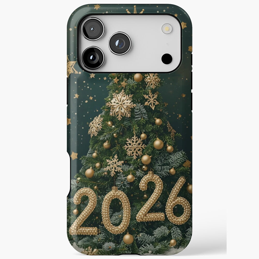 Happy New Year Christmas 2026 Winter iPhone Case 17 through 11 Pro Max ...
