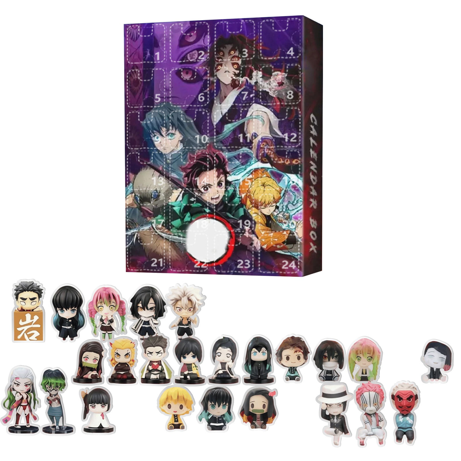 Happy New Year! Demon Slayer Advent Calendar 2025, 24 Days Advent ...