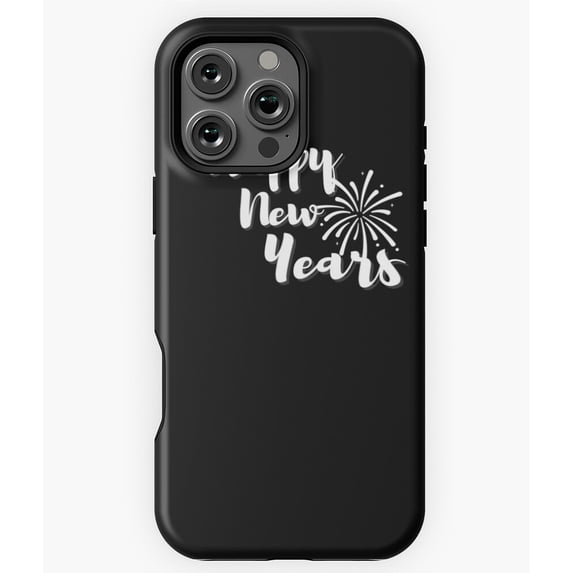 Happy New Year Design S1 Celebration Phone Case for iPhone 16 15 14 13 ...