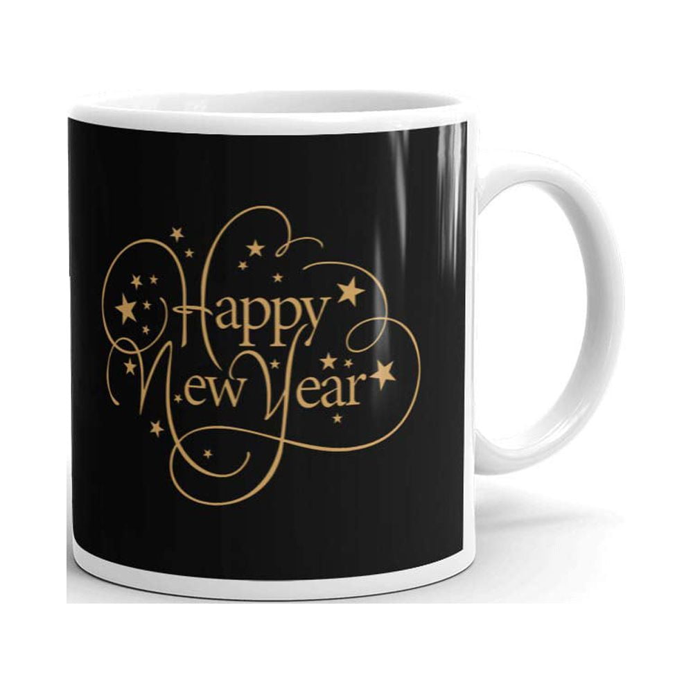Happy New Year Elegant Design Coffee Tea Ceramic Mug Office Work Cup ...