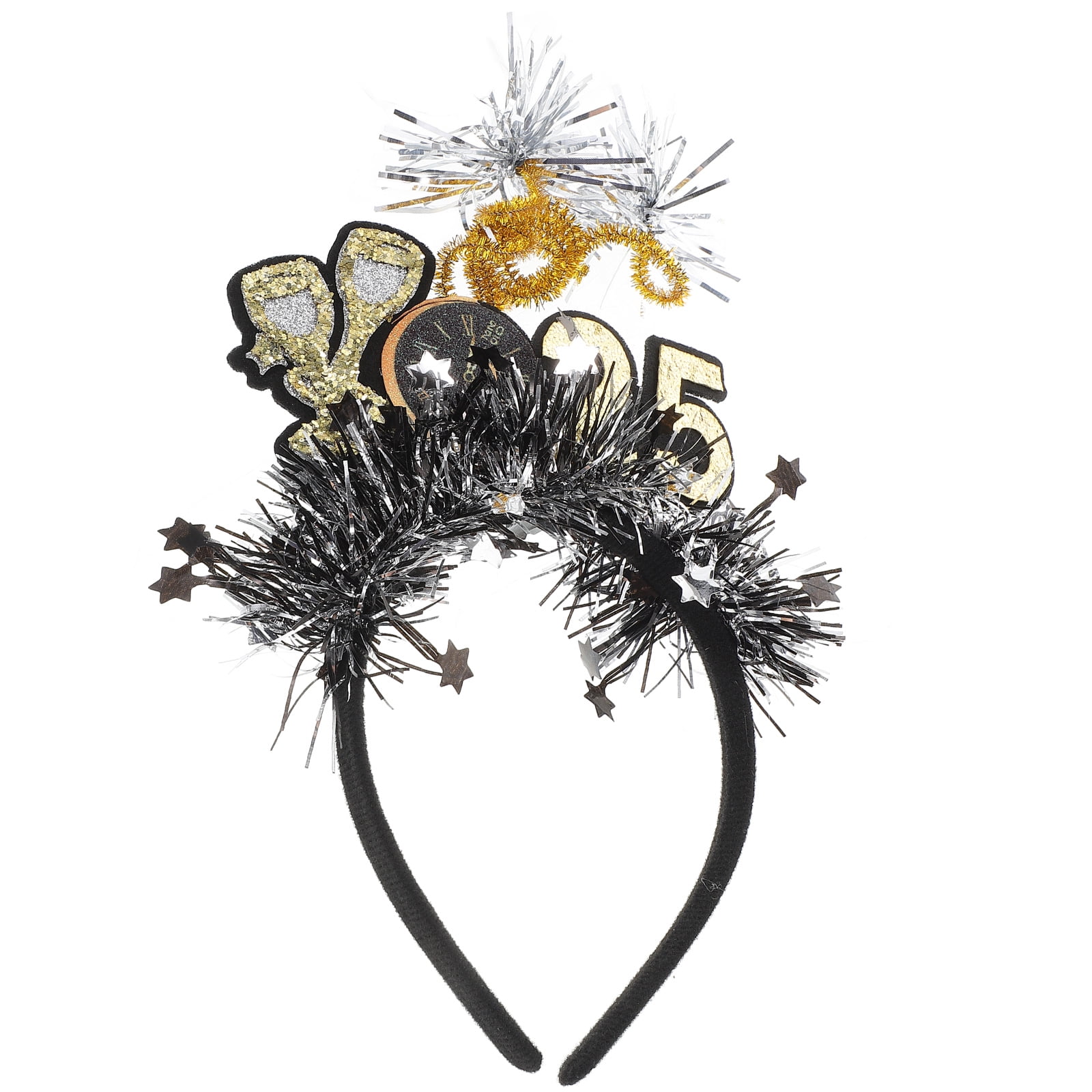Happy New Year Headband Tiara 2025 New Years Eve Headbands New Years ...