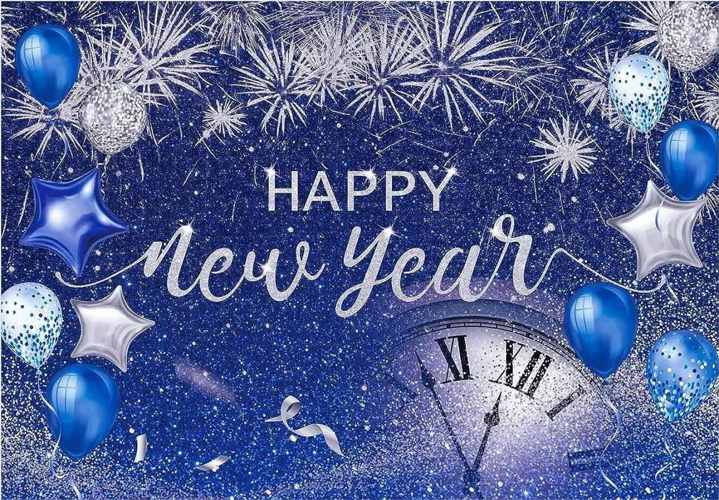 Happy New Year Party Photo Background Lights Baby Shower ration Custom ...