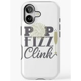 Happy New Year Pop Fizz Clink Theme Phone Case for iPhone 17 16 15 14 ...