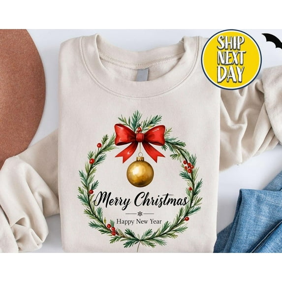 Happy New Year Sweatshirt: Winter Vibes Shirt, Party , Family Hoodies ...