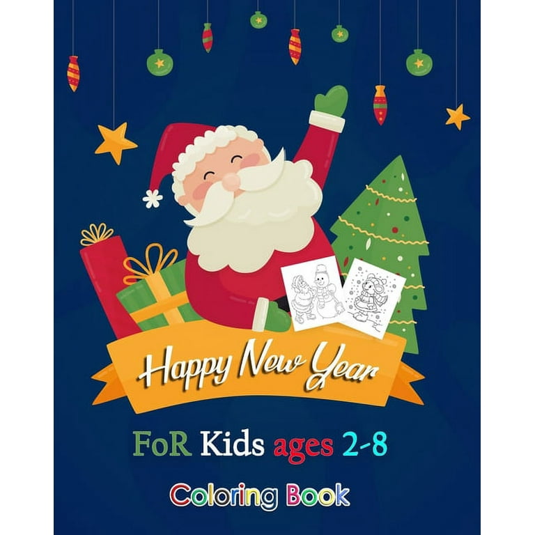 new years eve coloring book