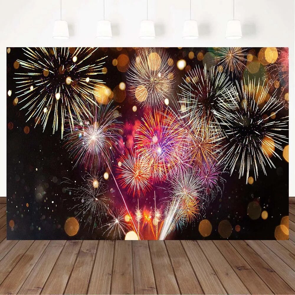 Happy New Years Backdrop for Photography Baby Child Birthday Background ...