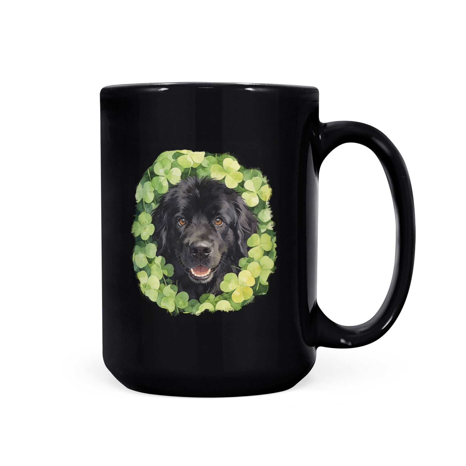 Happy Newfoundland Welcome St Patrick's Day Lucky Shamrocks Clover Mug ...