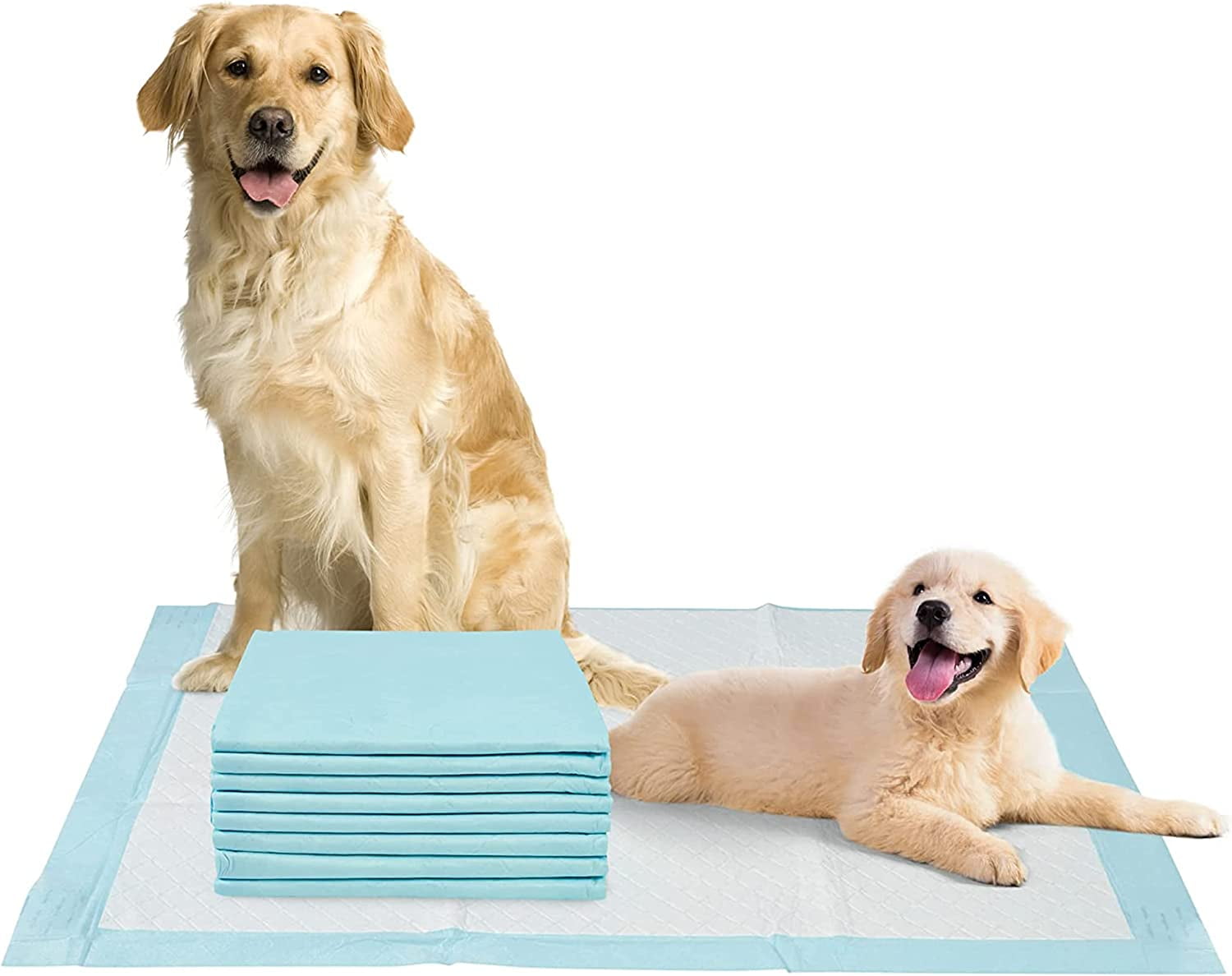 Happy Nites Dog Pee Pads - XL Puppy Pads with Leak-Proof Protection ...