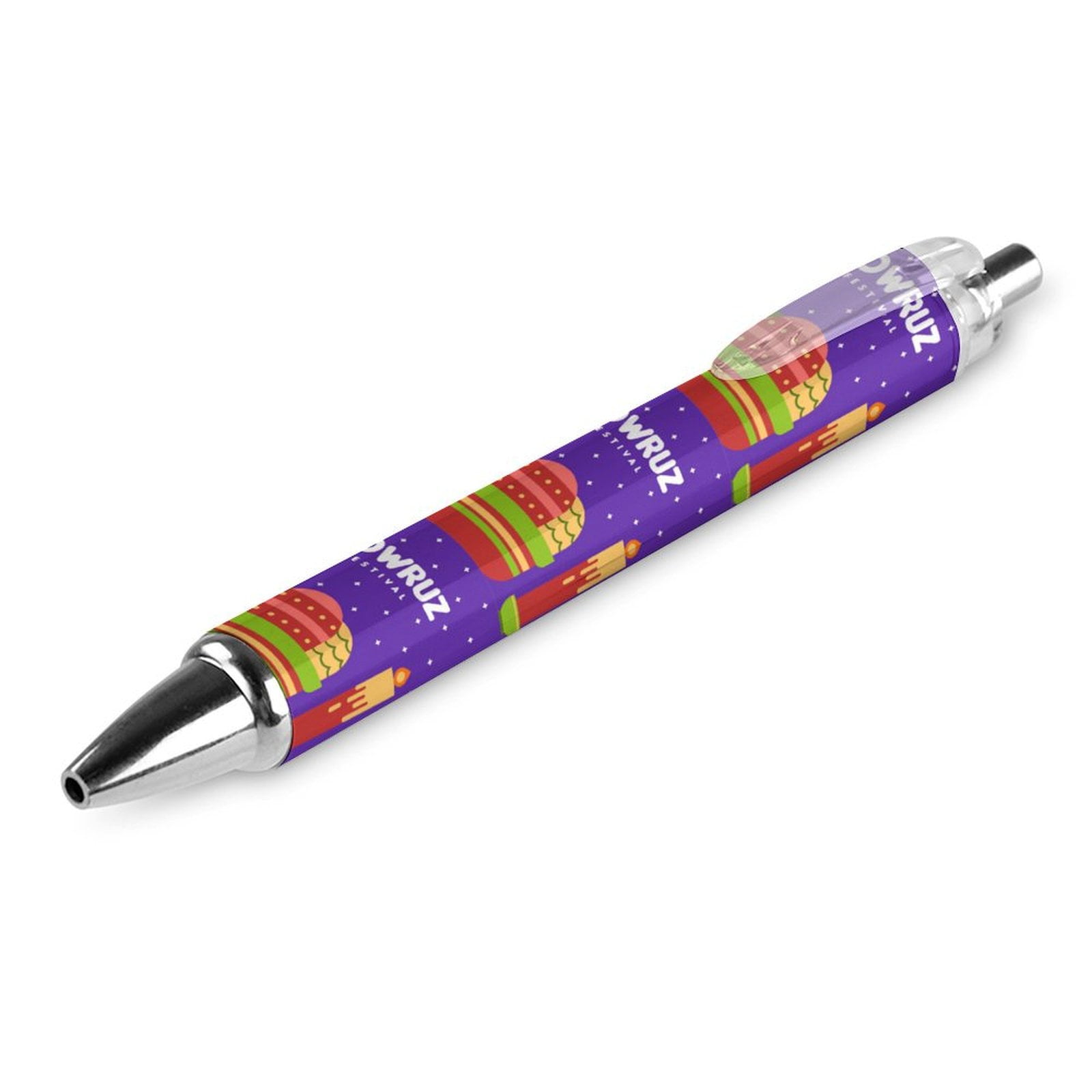 Happy Nowruz Ballpoint Pen Retractable Pens Black Writing Pen Office ...
