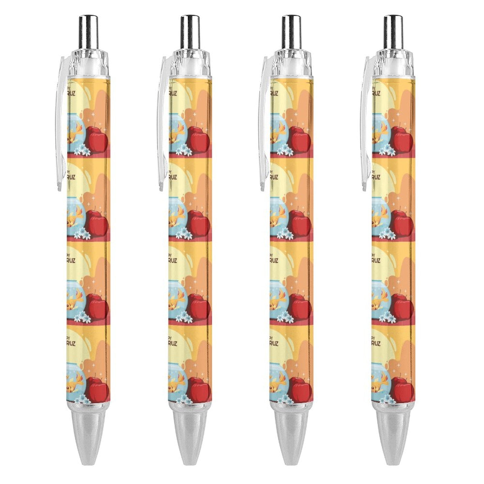 Happy Nowruz Ballpoint Pen Retractable Pens Black Writing Pen Office ...