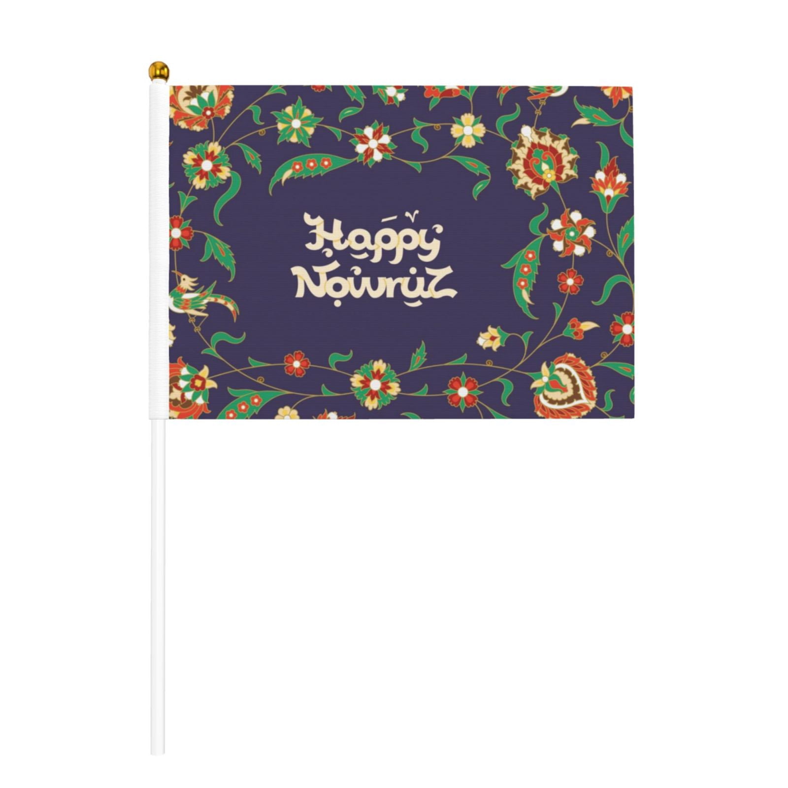 Happy Nowruz Flag Small Mini Hand Held Flags Small Miniature Flags 5 ...